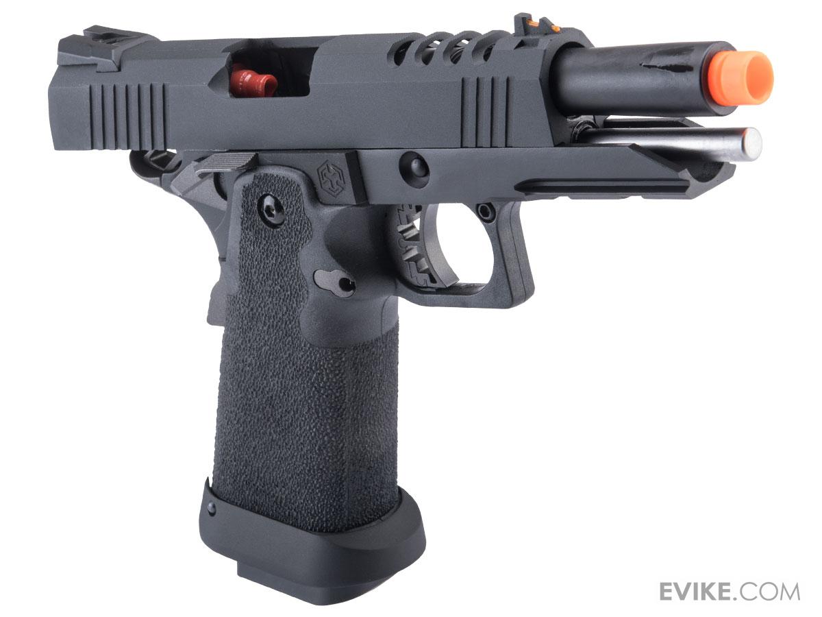 AW Custom Gold Match HX27 Hi-CAPA Gas Blowback Airsoft Pistol (Model: 4 ...