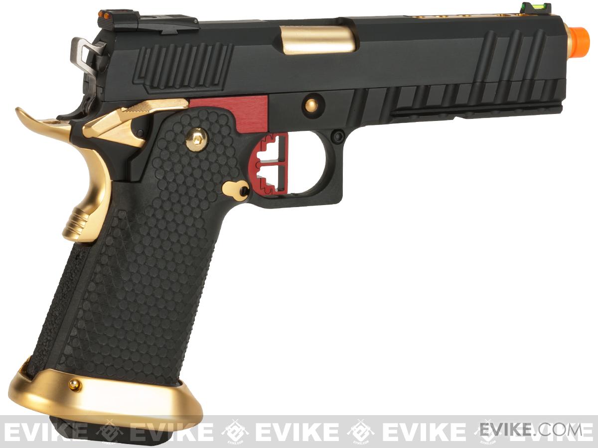 AW Custom "Competitor" Hi-CAPA Gas Blowback Airsoft Pistol (Package ...