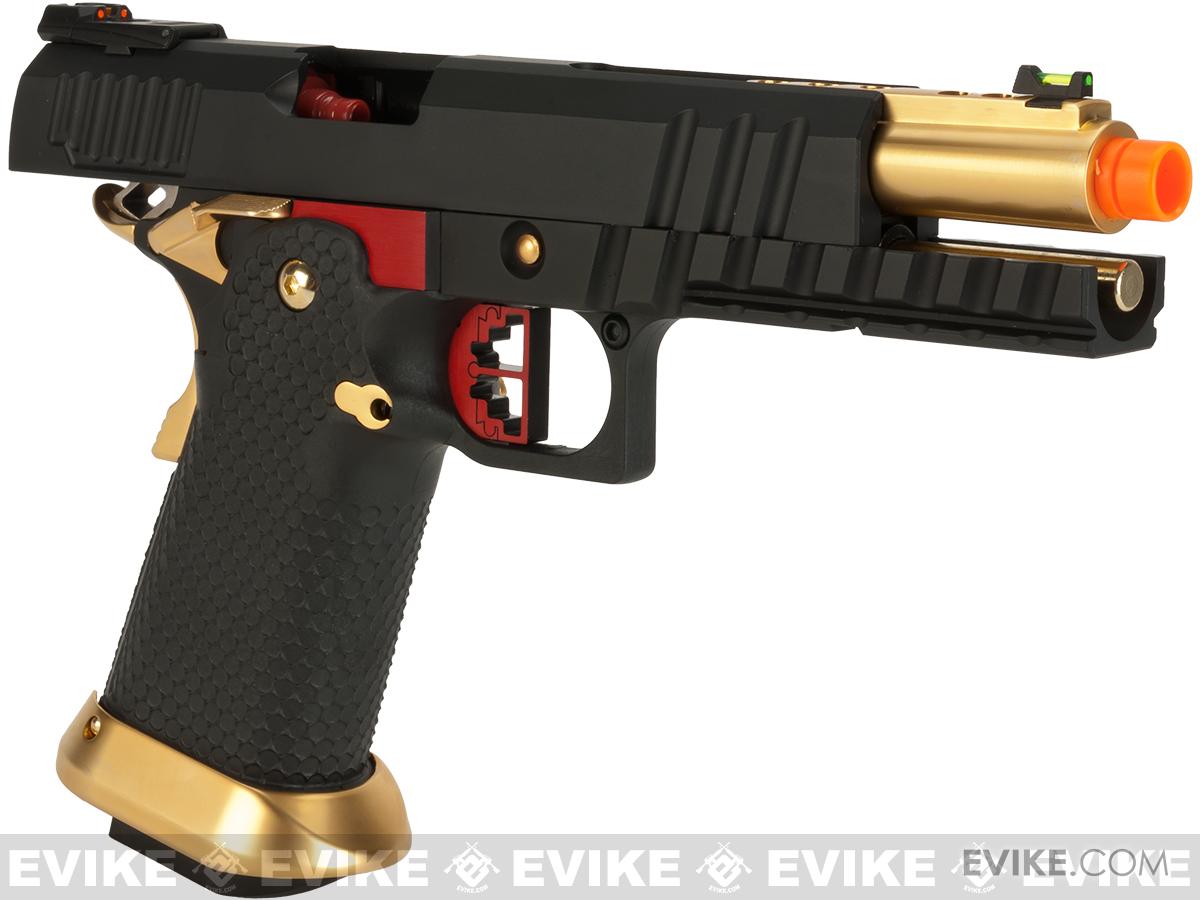 AW Custom "Competitor" Hi-CAPA Gas Blowback Airsoft Pistol (Package ...