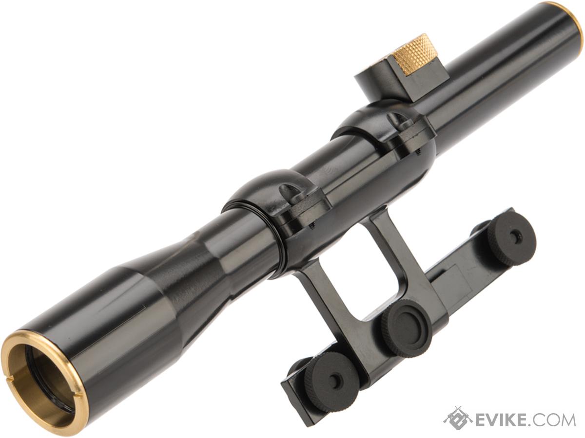 AW Custom Scope & Mount set for AW Custom Mauser Broom Handle Airsoft ...