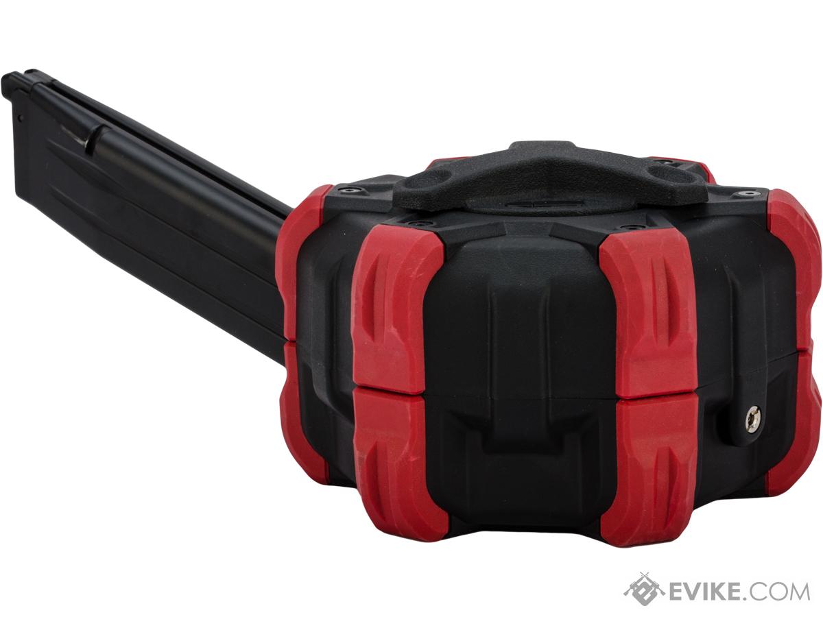 AW Custom Drum Magazine for Gas Blowback Airsoft Pistols & Rifles ...