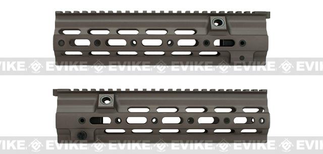 z Azimuth Airsoft SMR 10.5" Rail for VFC/Umarex HK416 Series Airsoft Rifles - Tan (Without ...