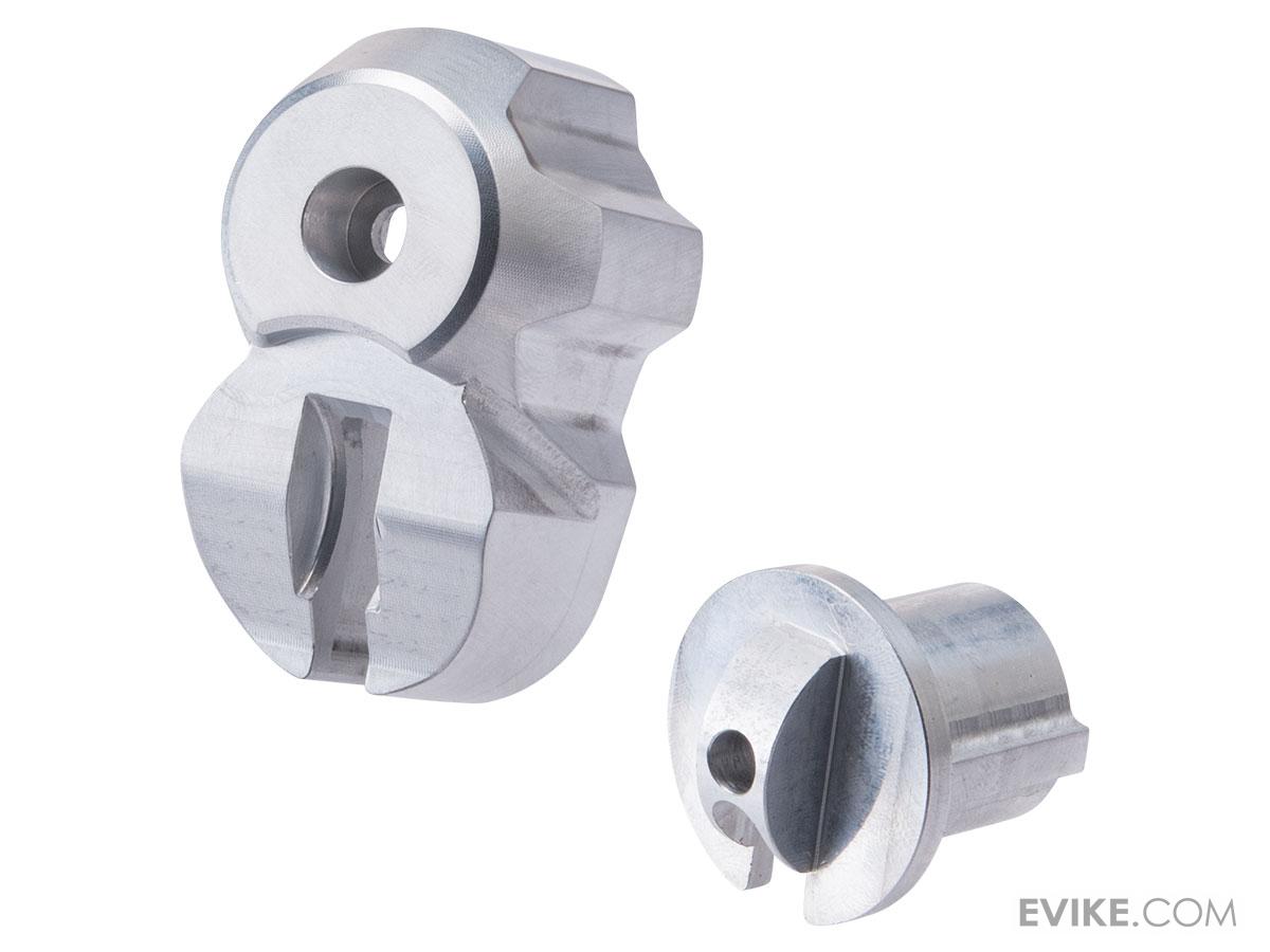 Aztech Innovations CNC Aluminum Drop Stock Adapter for M4/M16 Airsoft ...