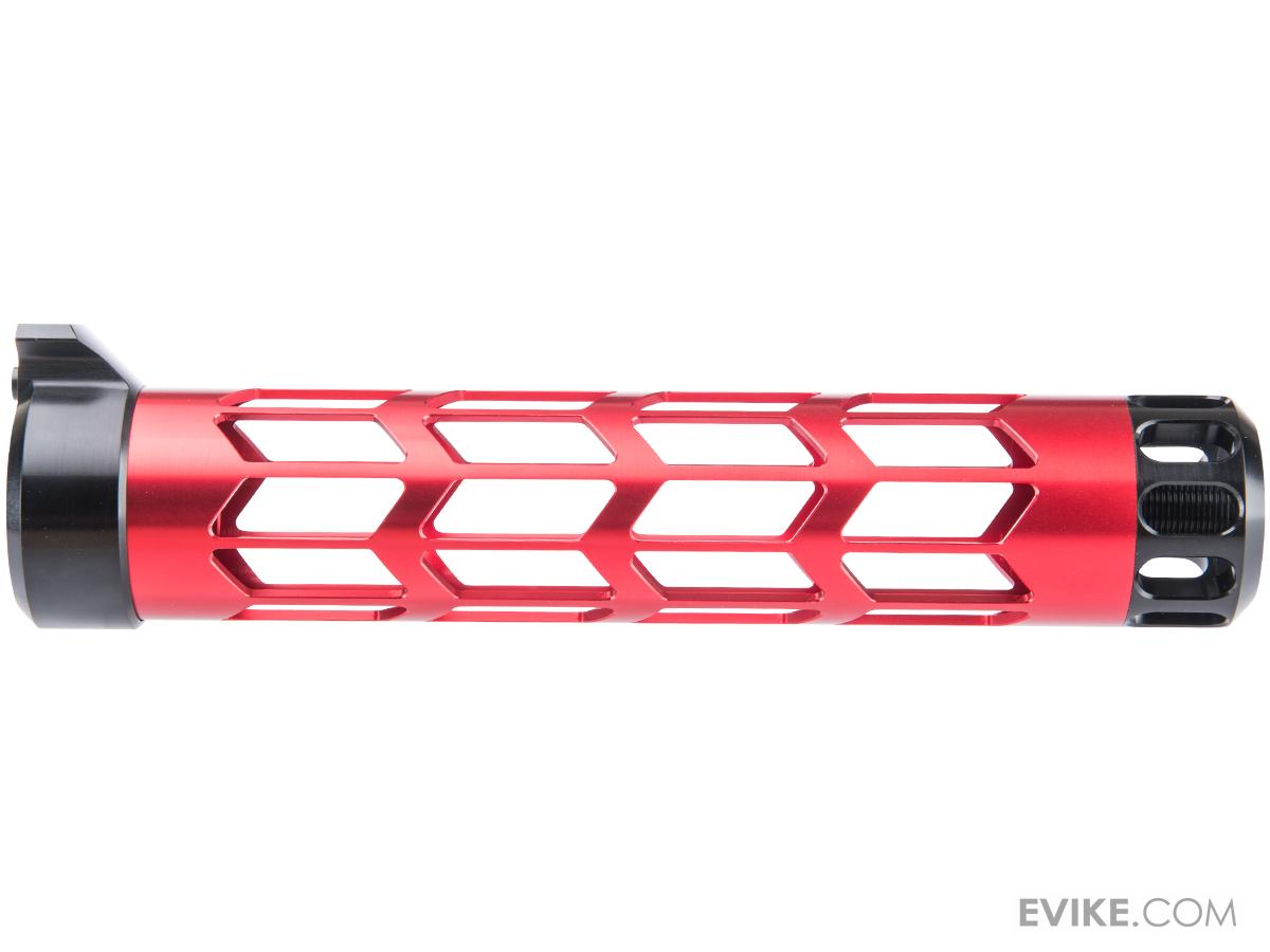 Aztech Innovations Skeletonized CNC Handguard (Color: Red / Long ...