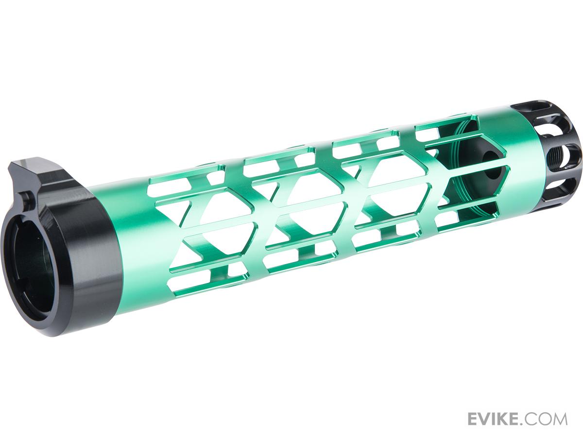 Aztech Innovations Skeletonized CNC Handguard (Color: Green / Long ...