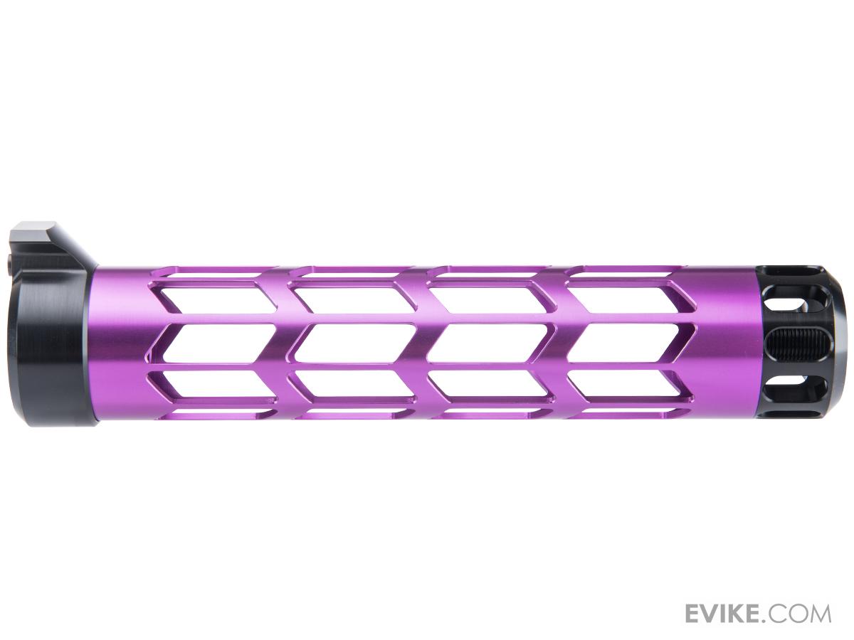 Aztech Innovations Skeletonized CNC Handguard (Color: Violet / Long ...