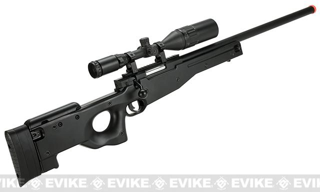 JG Type96 / MK96 APS-2 Airsoft Bolt Action Sniper Rifle - Black ...