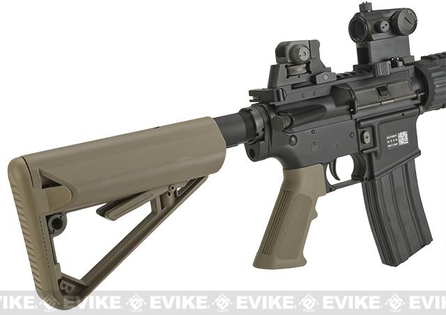 BOLT B4 LRP B.R.S.S. Recoil EBB Airsoft AEG Rifle (Color: Tan), Airsoft ...