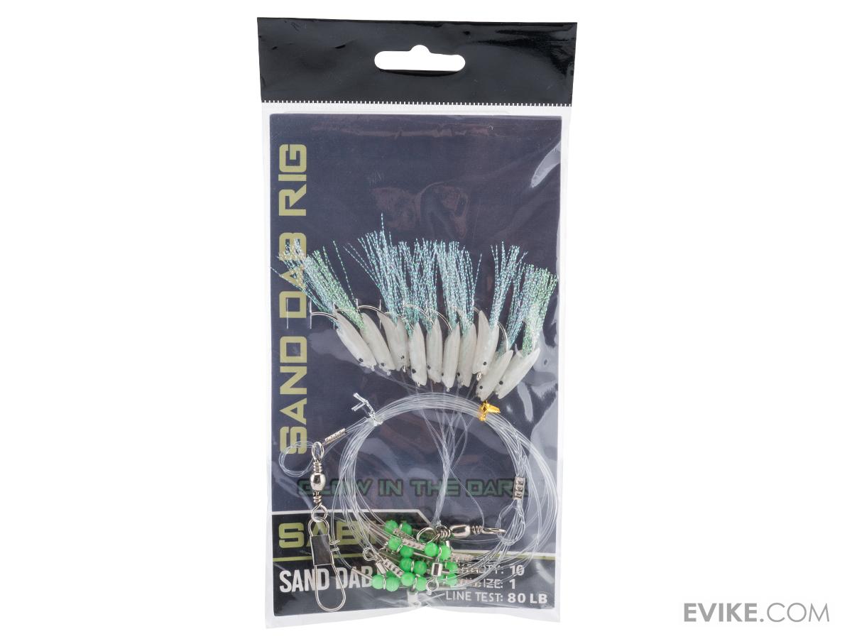 Blacktail Fishing Sand Dab Rig Hooks (Model: Pack of 10), MORE, Fishing ...