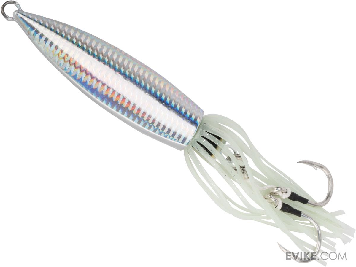 Battle Angler "Ghost Squid" Jigging Fishing Lure (Model: 300g / Silver ...