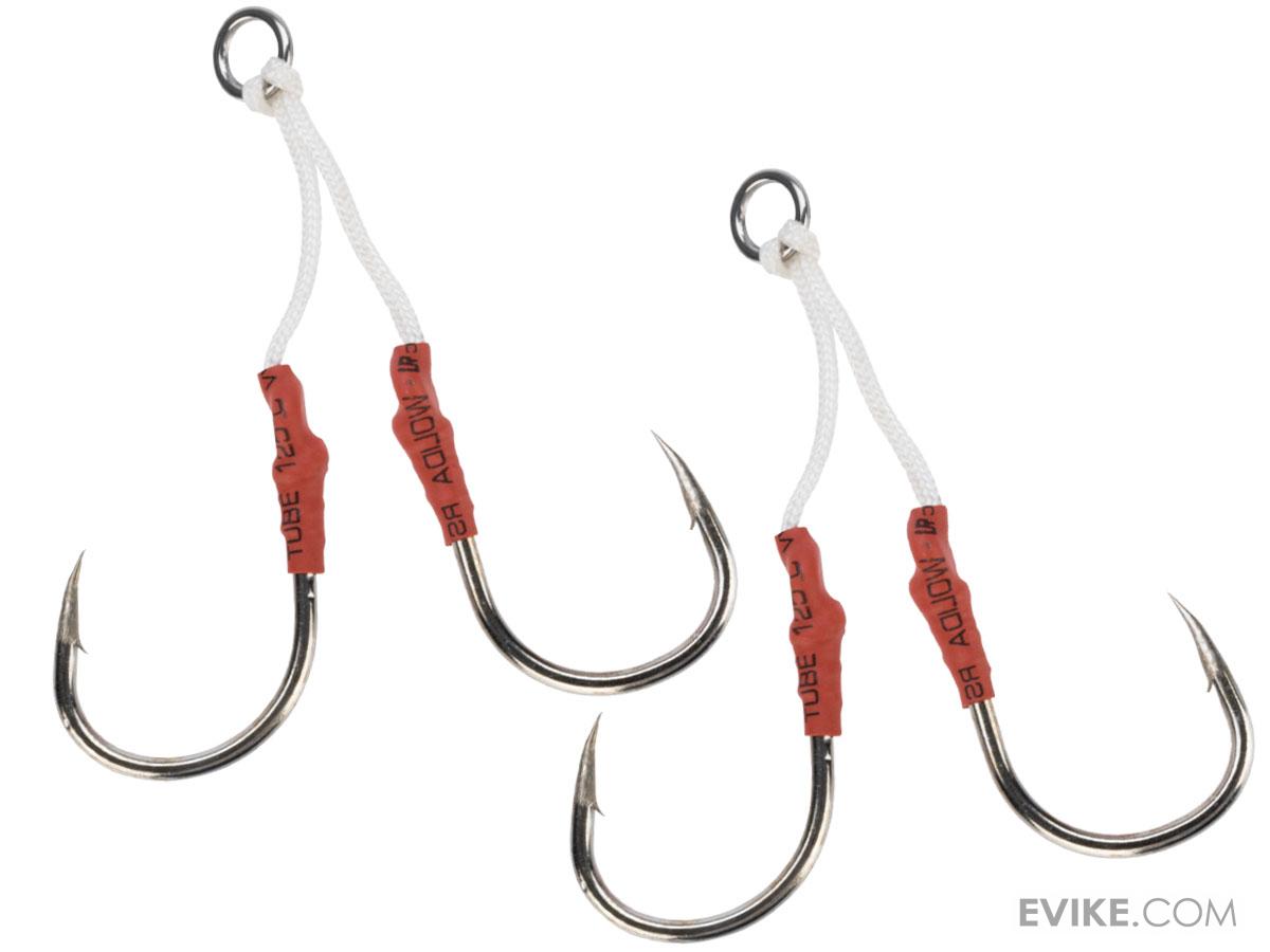 Battle Angler Dancing Short Stinger Jigging Double-Hook Set (Size: 5/0 ...