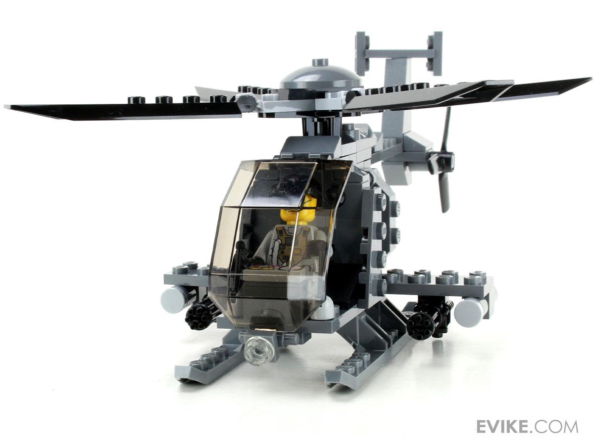 Battle Brick Customs Vehicle Set (Model: Army Ah-6 Little Bird ...