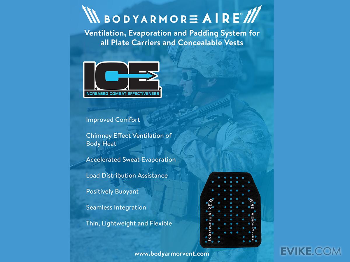 Body Armor Vent "ICE" Ventilation System for Concealable Body Armor ...