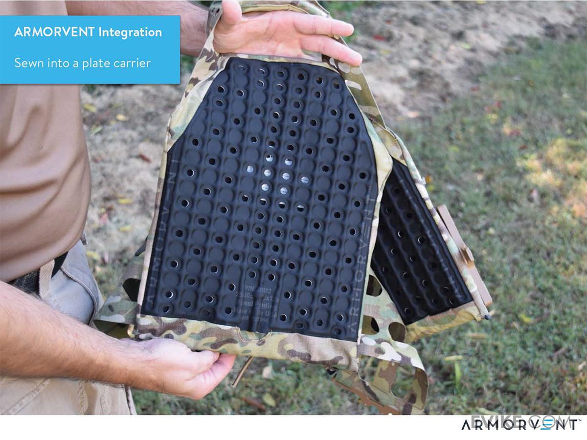 Body Armor Vent "ICE" Ventilation System for Concealable Body Armor ...