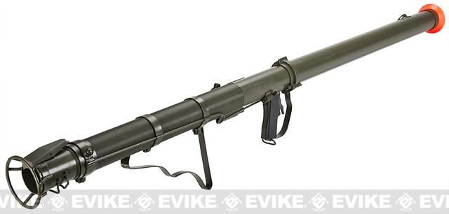 6mmProShop Full Metal 1:1 Scale Airsoft WWII M9A1 Bazooka Grenade Launcher, Airsoft Guns ...