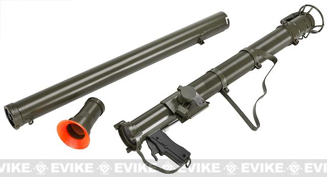 6mmProShop Full Metal 1:1 Scale Airsoft WWII M9A1 Bazooka Grenade ...