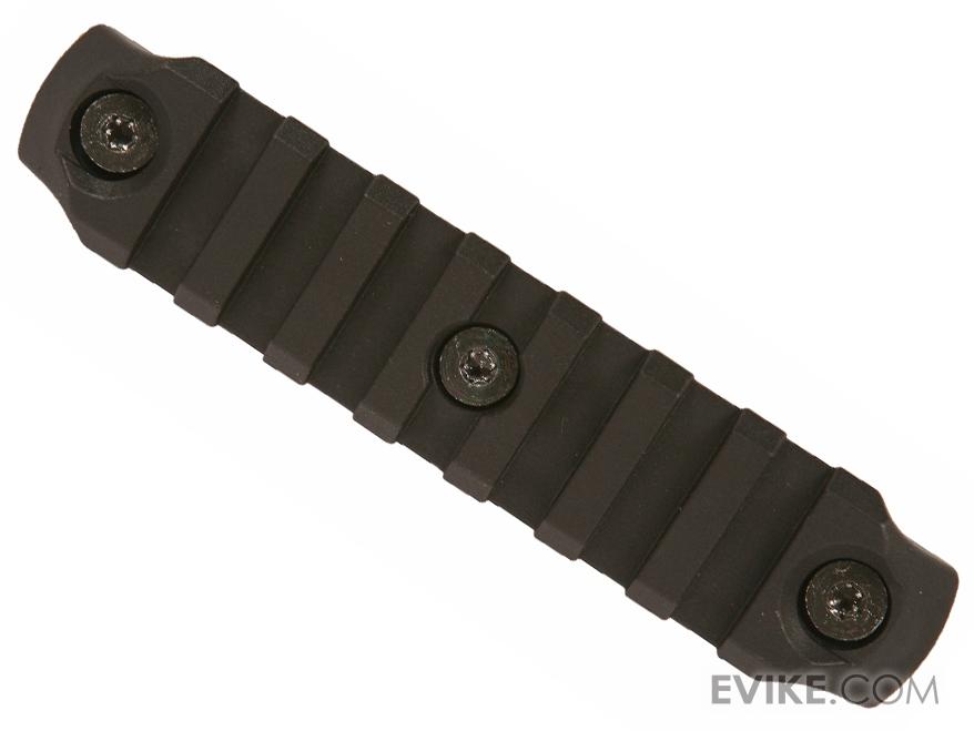 BCM Nylon Fiber KeyMod Picatinny Rail Adapter (Length: 4" / Black ...