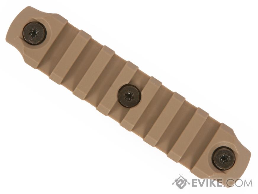 BCM Nylon Fiber KeyMod Picatinny Rail Adapter (Length: 4" / Flat Dark ...