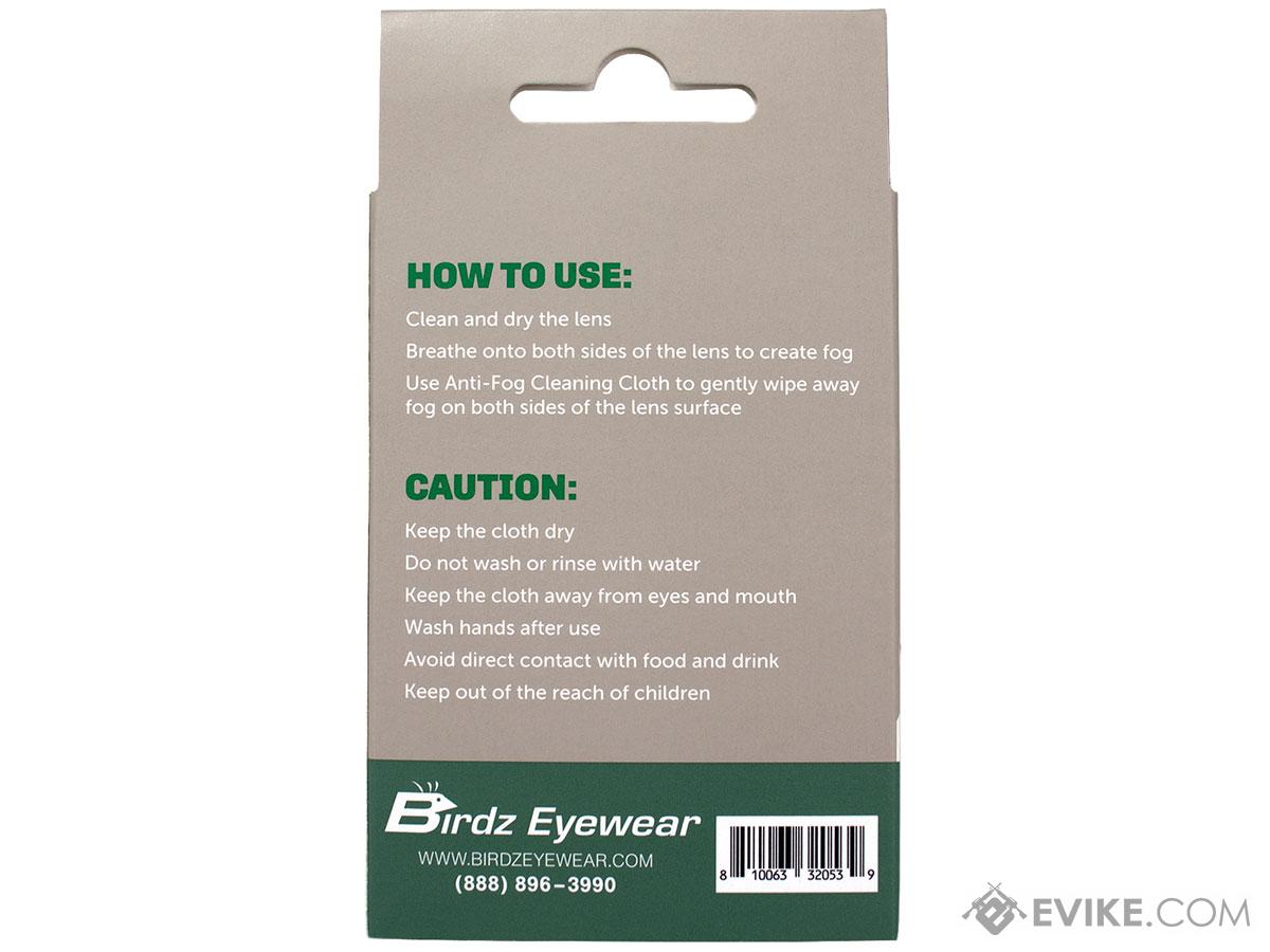 Birdz Eyewear Reusable Dry Anti-Fog Cloth, Tactical Gear/Apparel, Eye ...