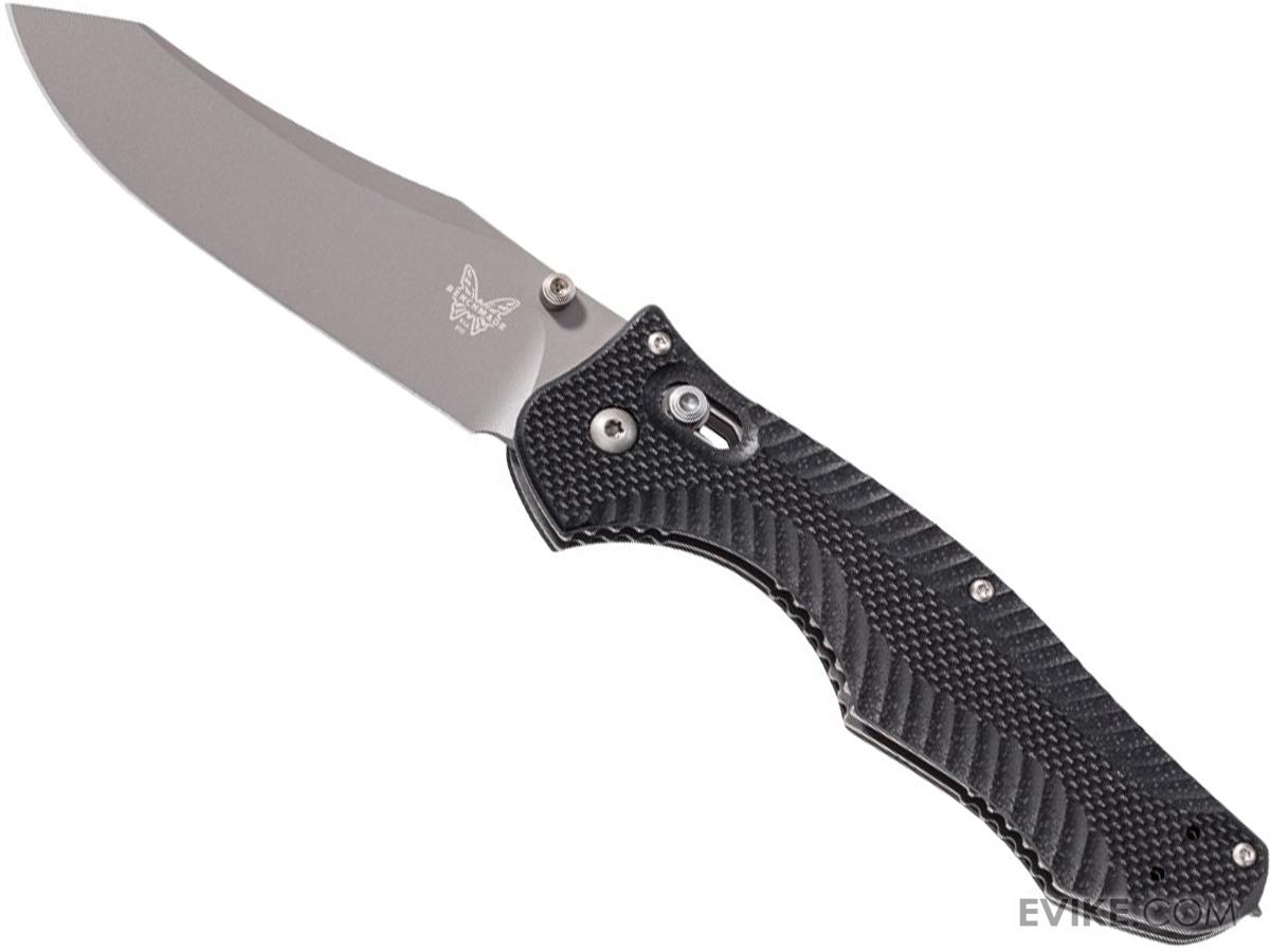 Benchmade / Osborne Contego Folding Knife (Model: Reverse Tanto / Gray ...