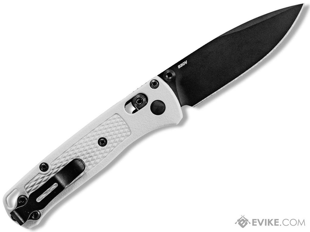 Benchmade Mini Bugout Folding Knife (Model: Drop Point / Black Coated ...