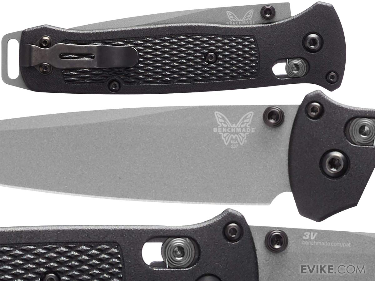 Benchmade 537 Bailout Folding Knife (Model: Tanto / Black Plain Edge ...