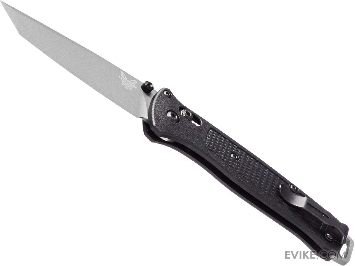 Benchmade 537 Bailout Folding Knife (Model: Tanto / Black Plain Edge ...