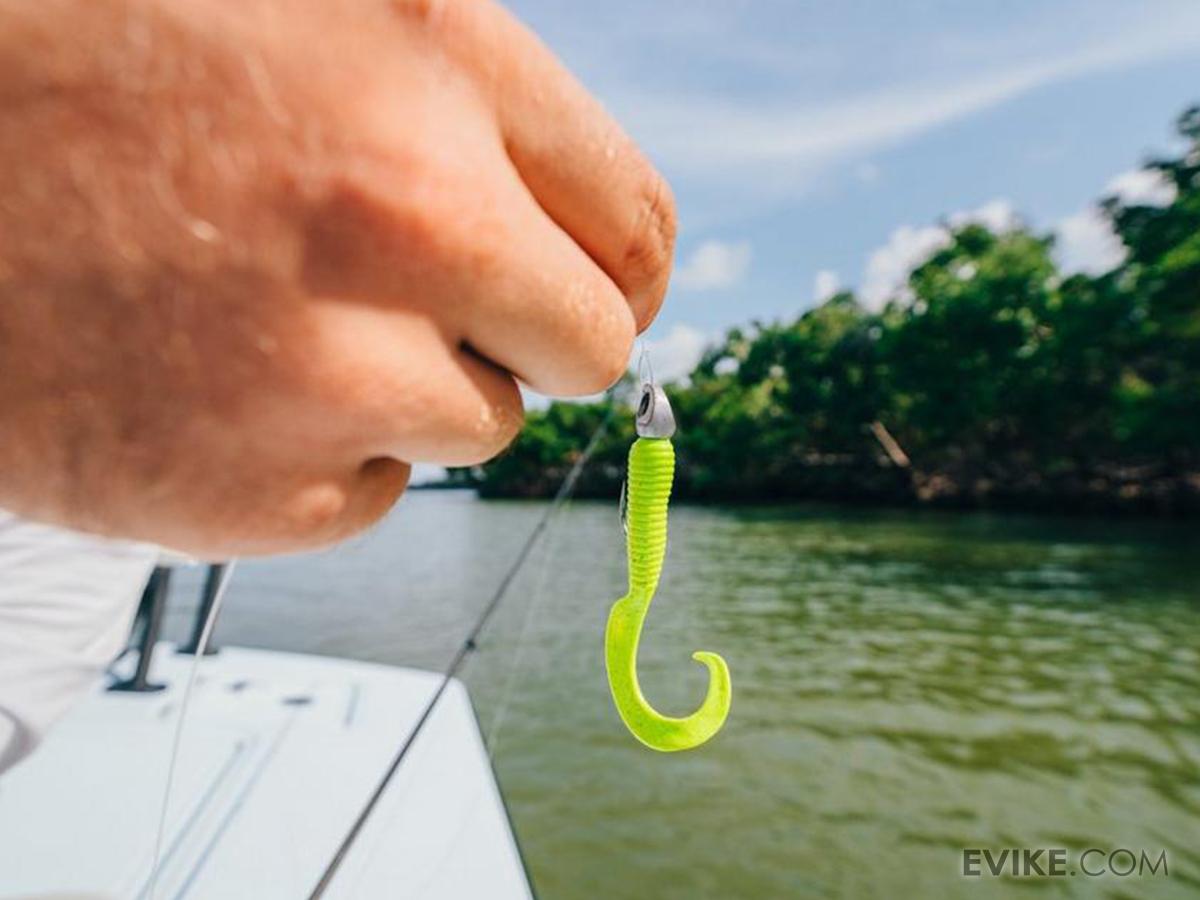 Berkley Gulp! Saltwater Grub Fishing Lure (Color: Pearl White / 4in ...