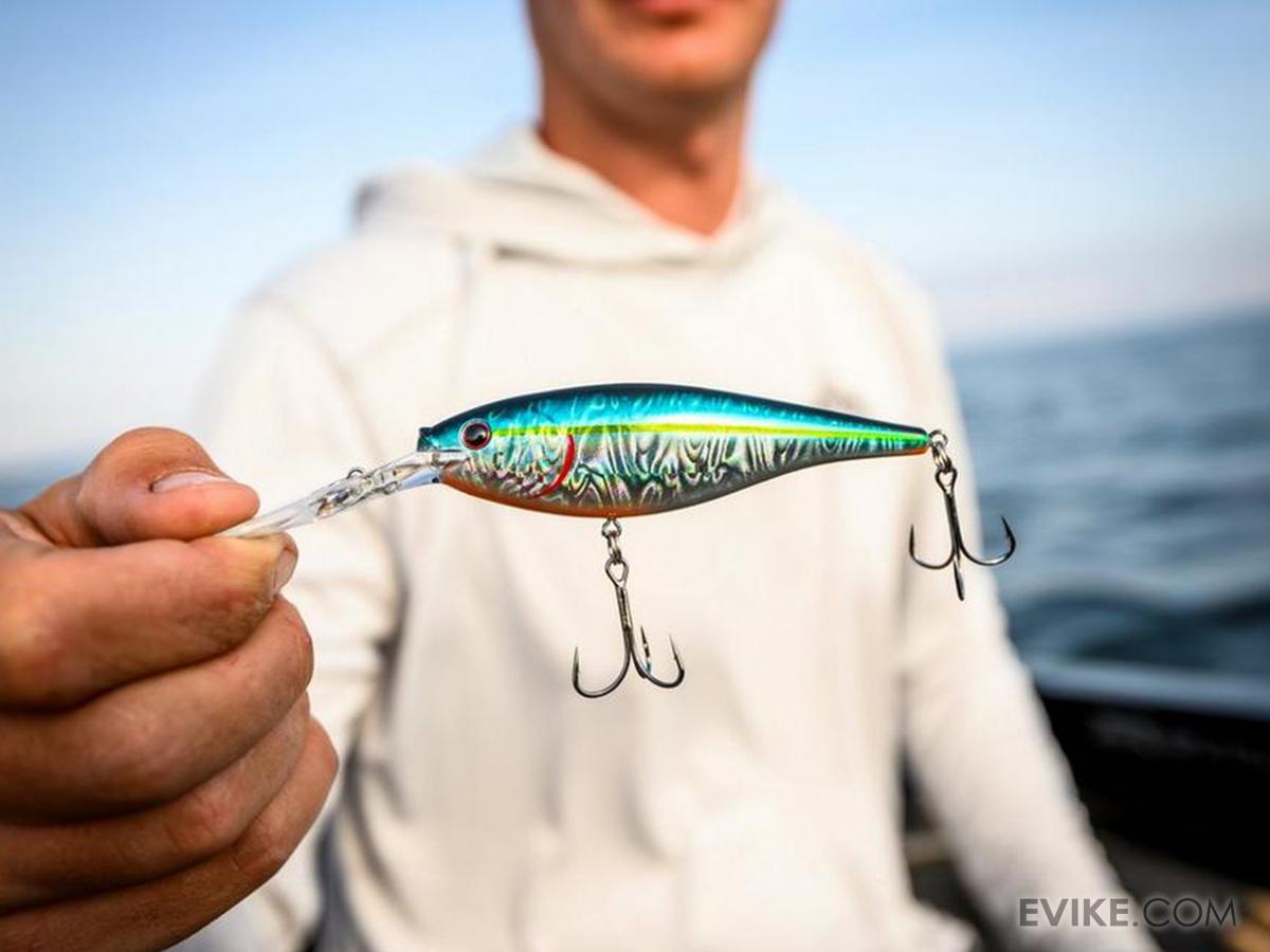 Berkley Flicker Shad Hard Fishing Bait (Color: Chrome Clown / 5/16oz ...