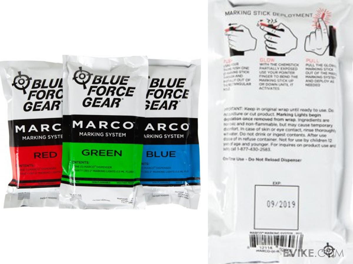 Blue Force Gear MARCO Marking Light Dispenser (Color: Red), Tactical ...