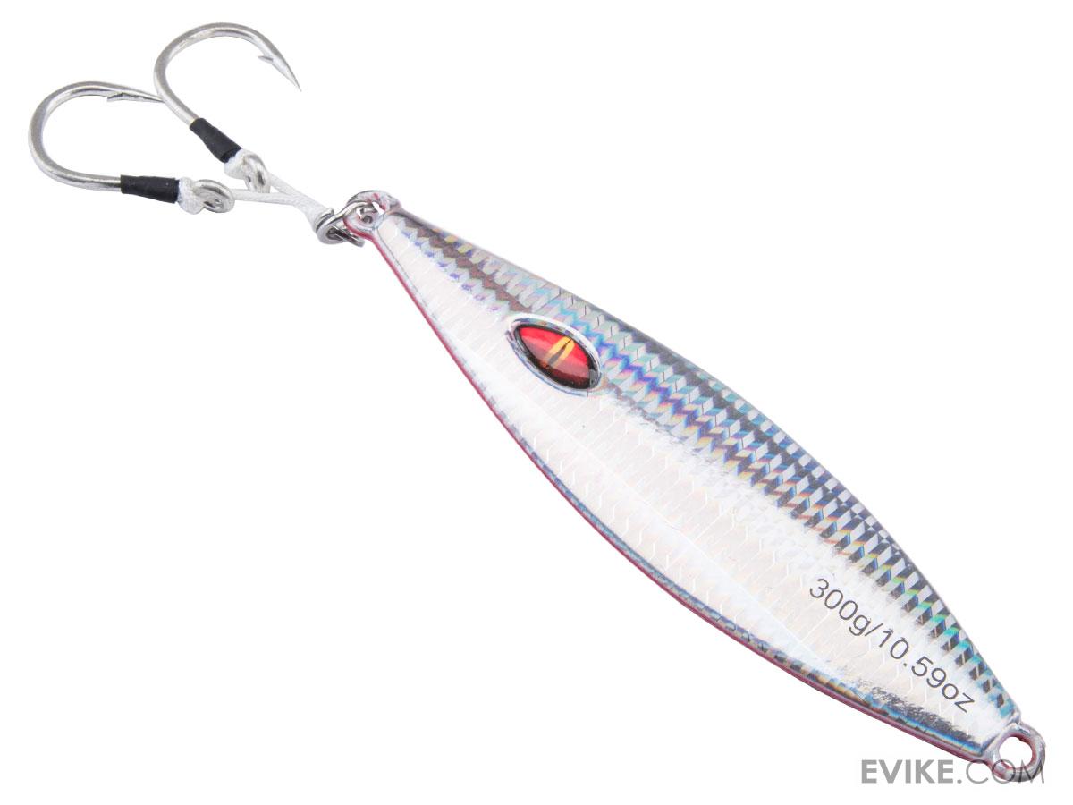 Battle Angler Phantom Fall II Fishing Jig (Color: Rock Cod Glow / 300g ...