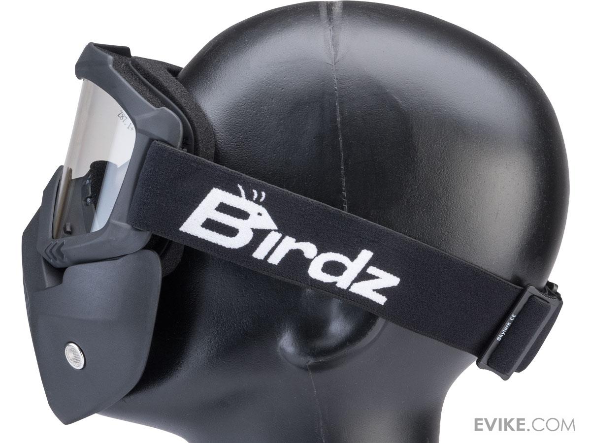 Birdz Eyewear Skylark Full Face Mask (Color: Black / Photochromic ...