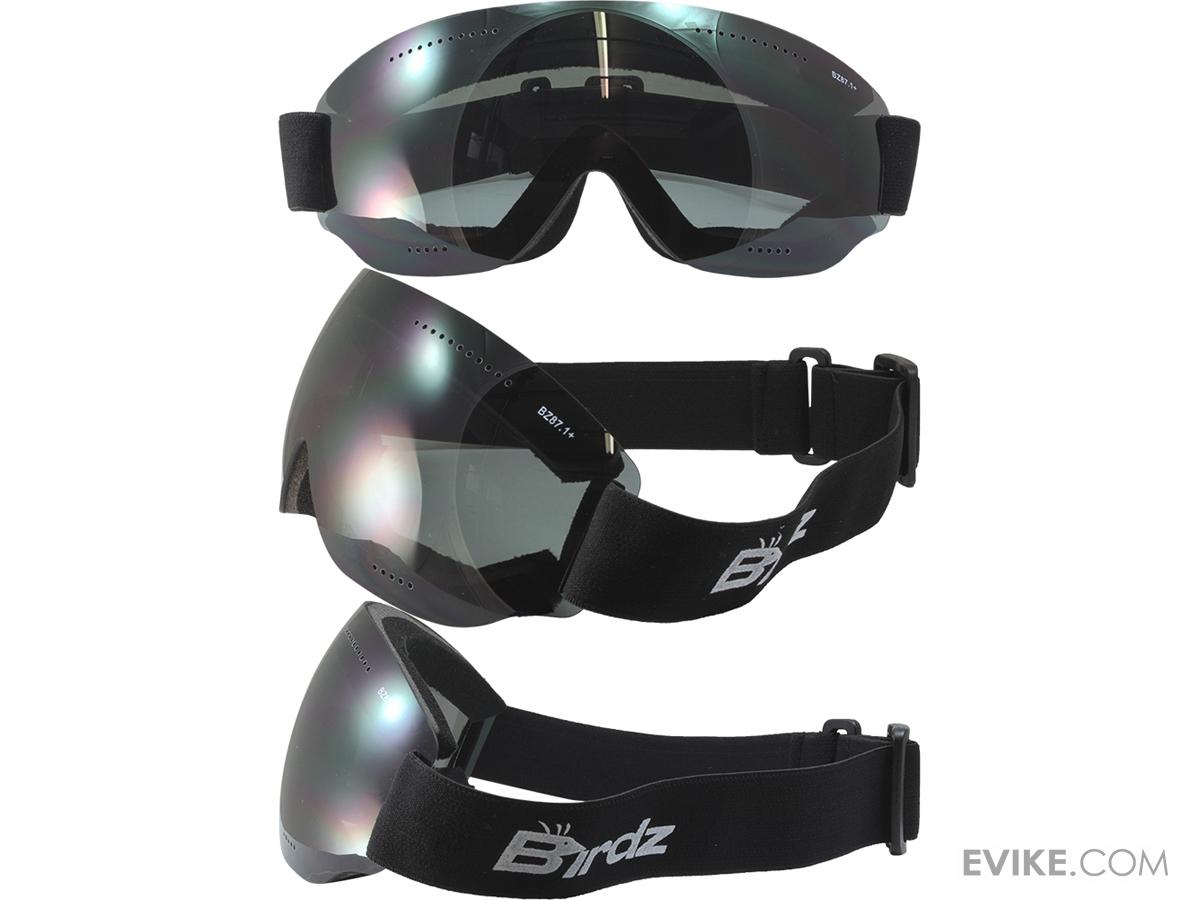 Birdz Eyewear Thrush ANSI Z87.1 Goggles (Color: Smoke), Tactical Gear ...