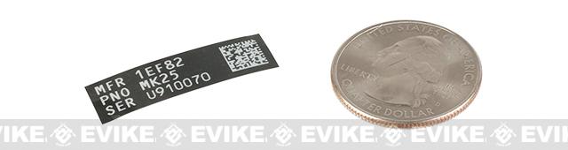 Blackjacks Weapon Code Label - MK25/P226R | Evike.com