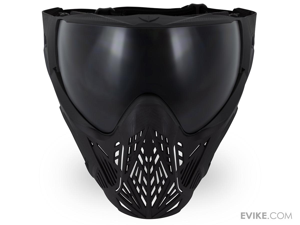 Bunkerkings CMD Full Seal Airsoft/Paintball Mask (Model: Pitch Black ...