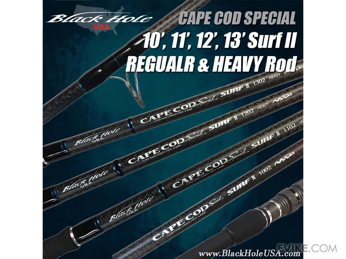 Black Hole USA Surf II Spinning Rod (Model: 10' / Heavy), MORE, Fishing ...
