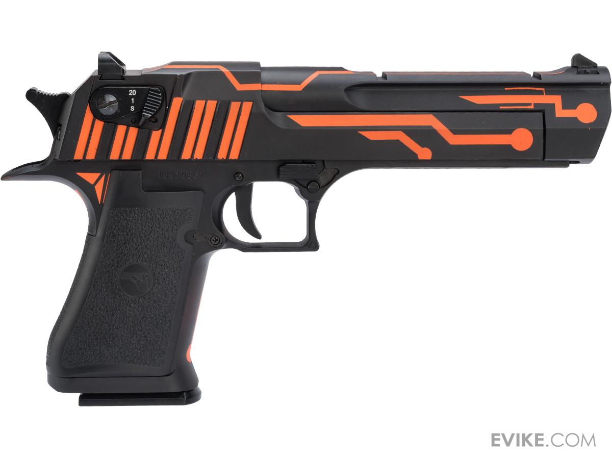 Magnum Research Licensed Semi/Full Auto Metal Desert Eagle CO2 Gas ...