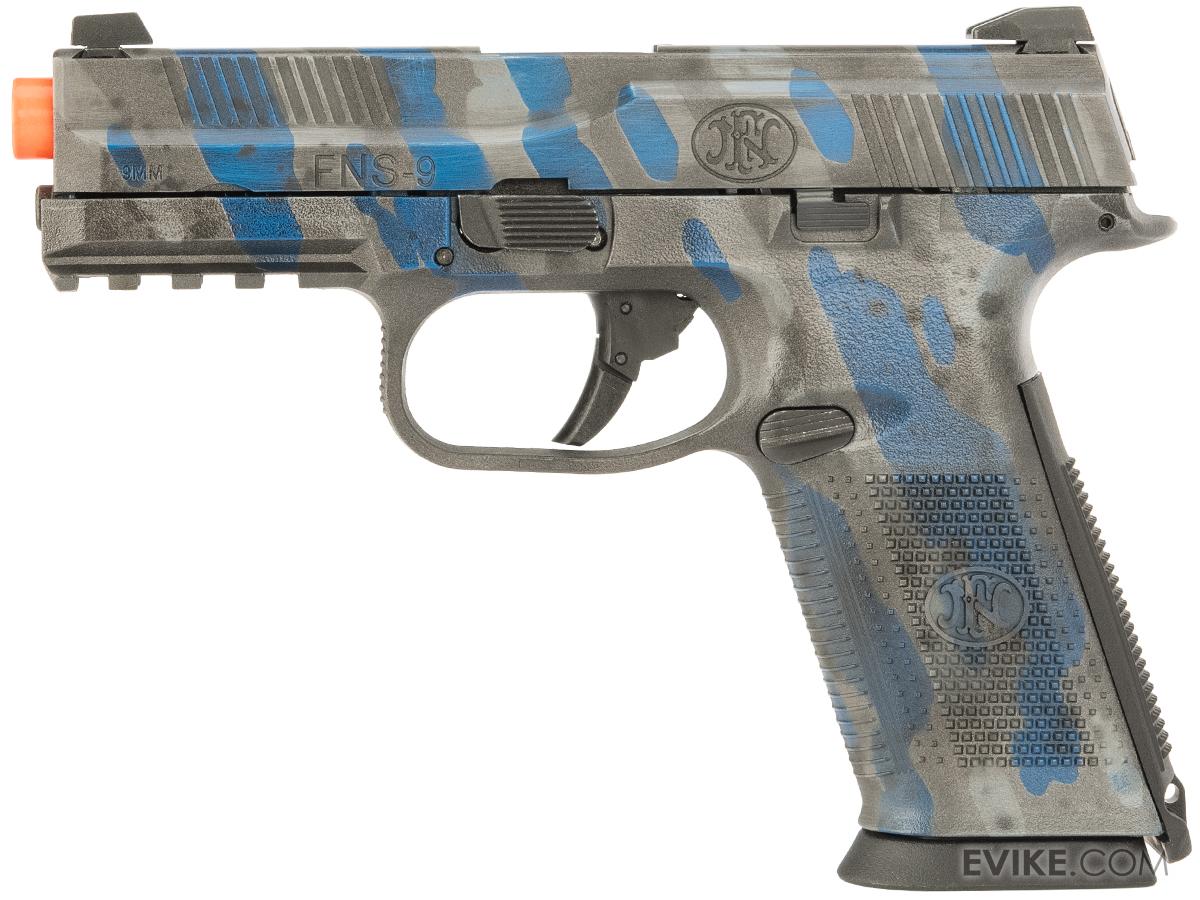 Cybergun FN Herstal Licensed FNS-9 Gas Blowback Airsoft Pistol w/ Black ...