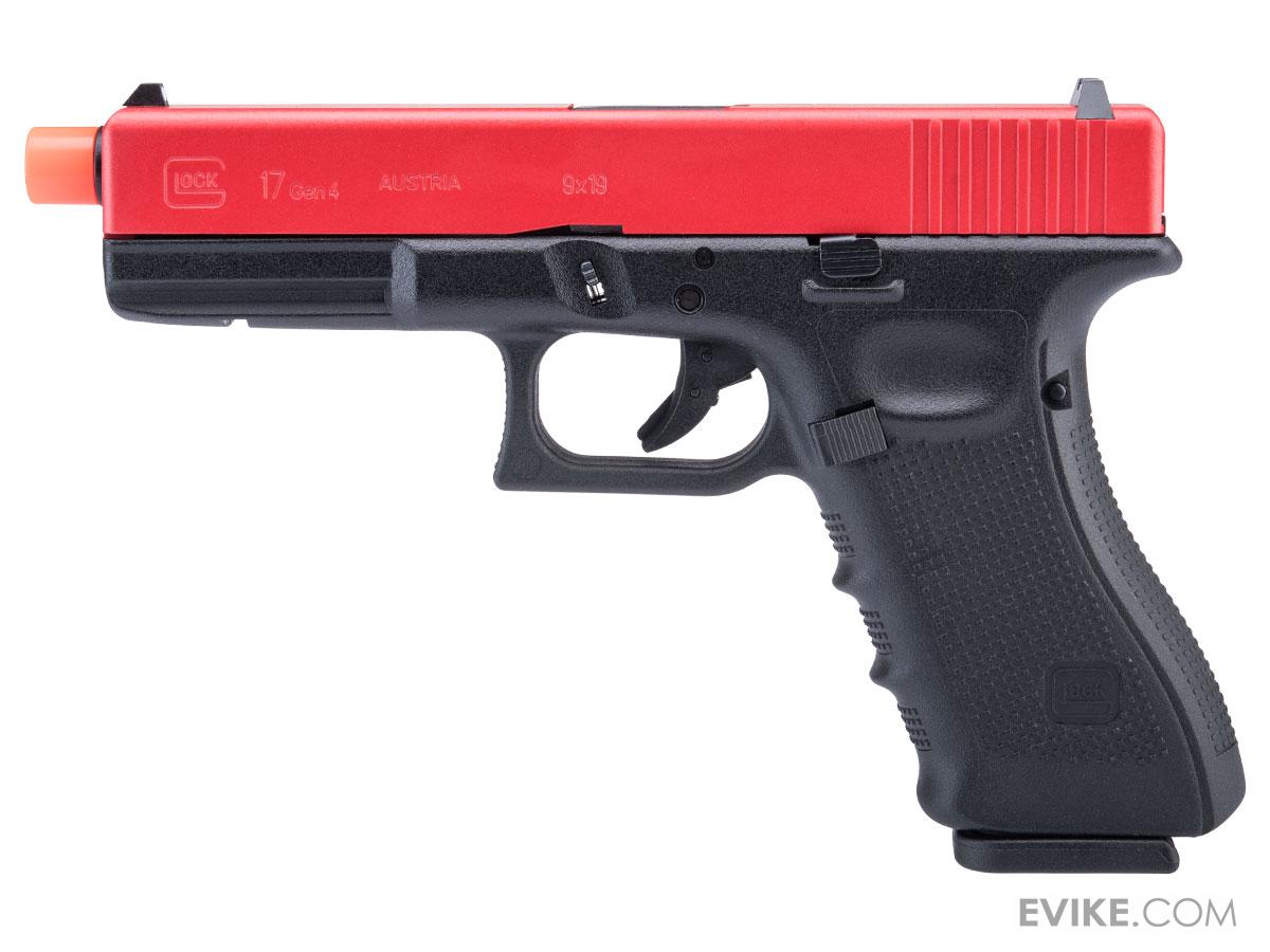 Elite Force Fully Licensed GLOCK 17 Gen.4 Gas Blowback Airsoft Pistol w/ Custom Cerakote (Color ...