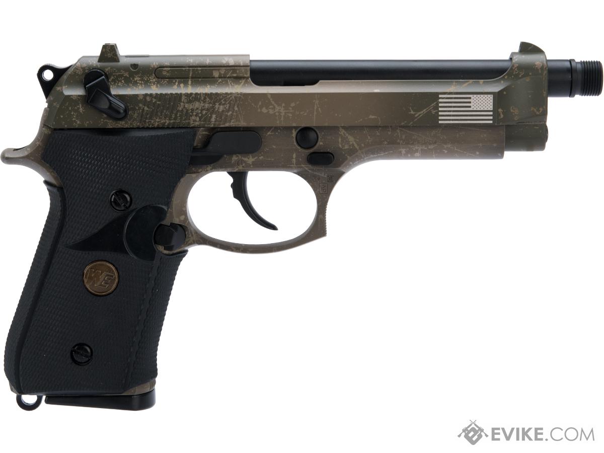 WE-Tech M9 Heavy Weight Airsoft GBB Professional Training Pistol w ...