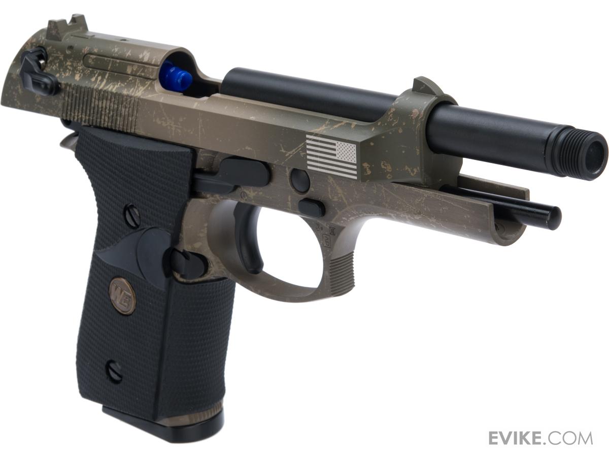 WE-Tech M9 Heavy Weight Airsoft GBB Professional Training Pistol w ...