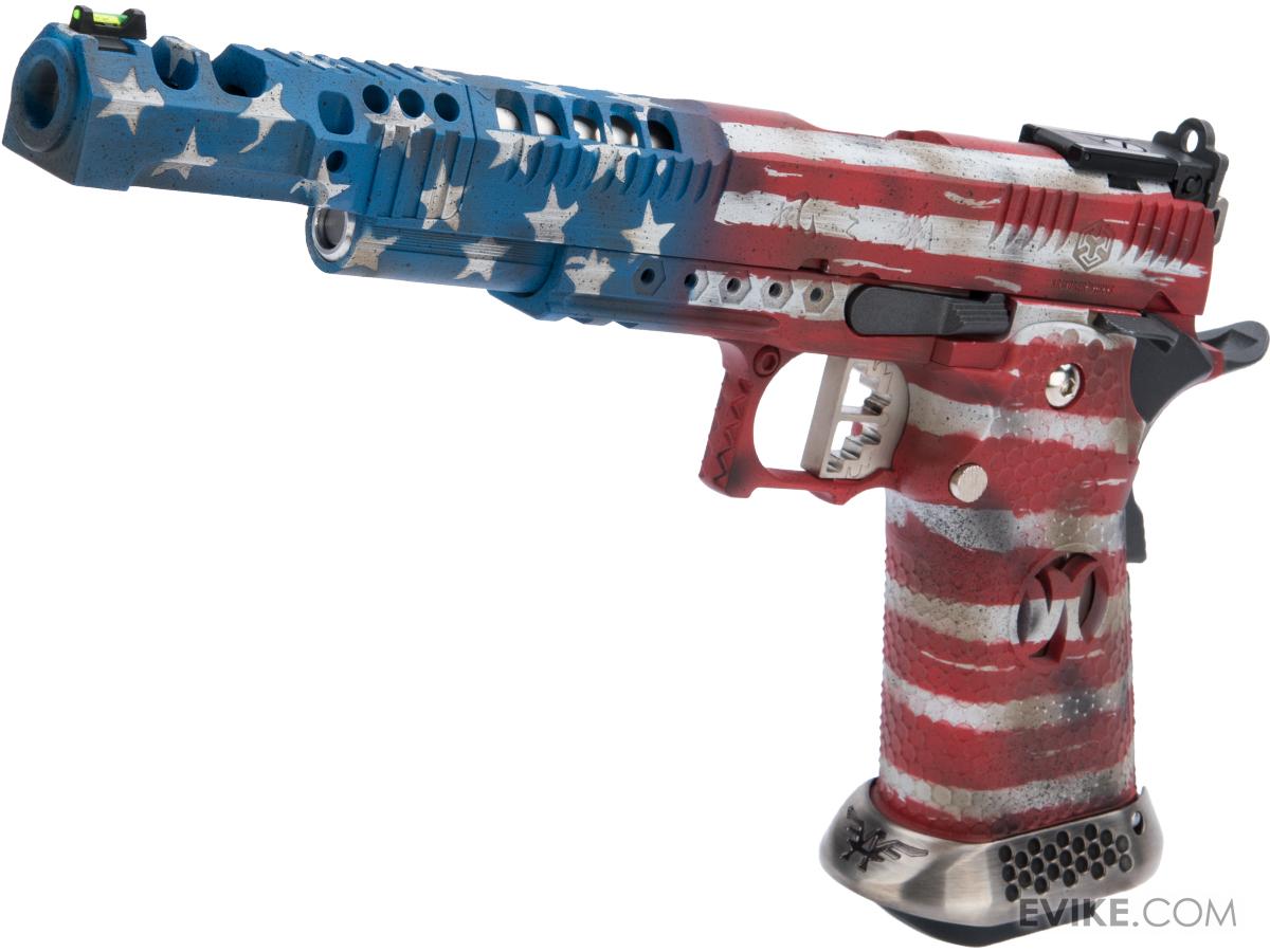 AW Custom HX24 "Wind Velocity" IPSC Gas Blowback Airsoft Pistol w ...