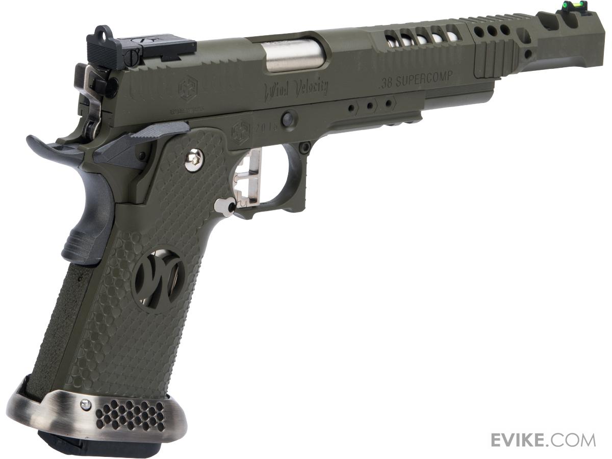 AW Custom HX24 "Wind Velocity" IPSC Gas Blowback Airsoft Pistol w ...