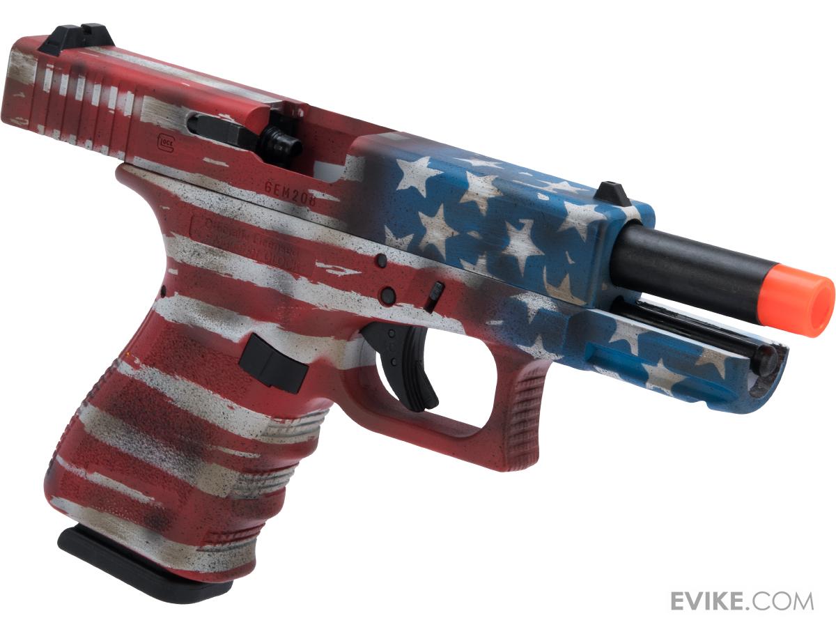 Elite Force Fully Licensed GLOCK 19 Gen.3 Gas Blowback Airsoft Pistol w ...