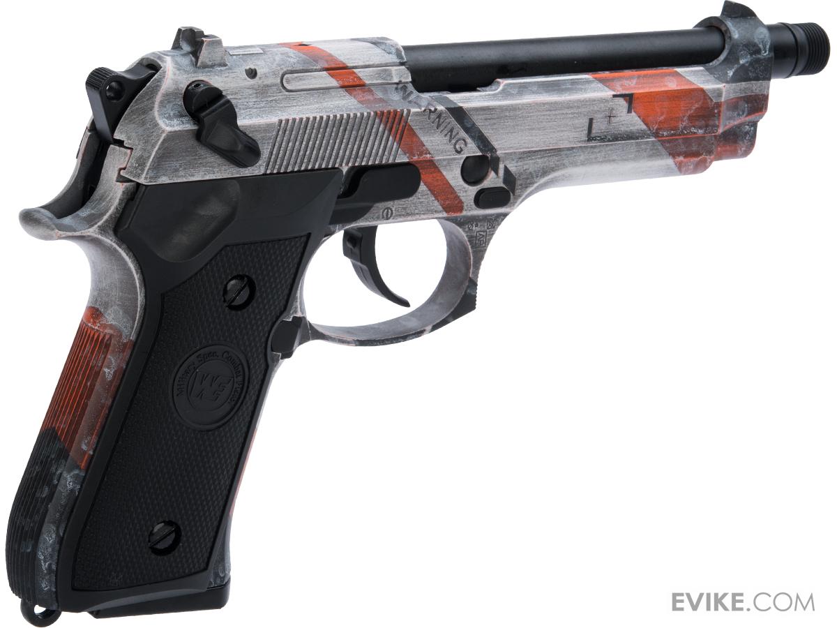 WE-Tech M9 Heavy Weight Airsoft GBB Professional Training Pistol w ...