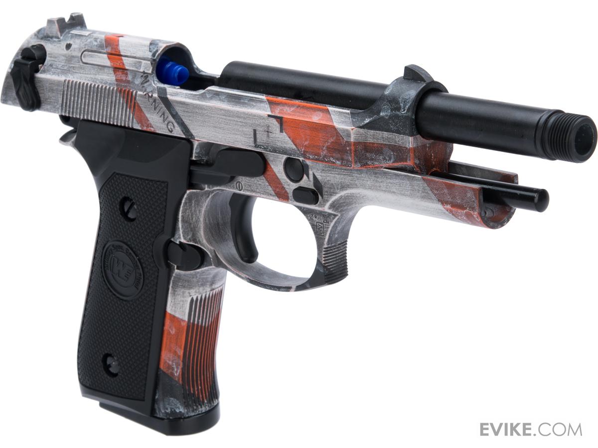 WE-Tech M9 Heavy Weight Airsoft GBB Professional Training Pistol w ...