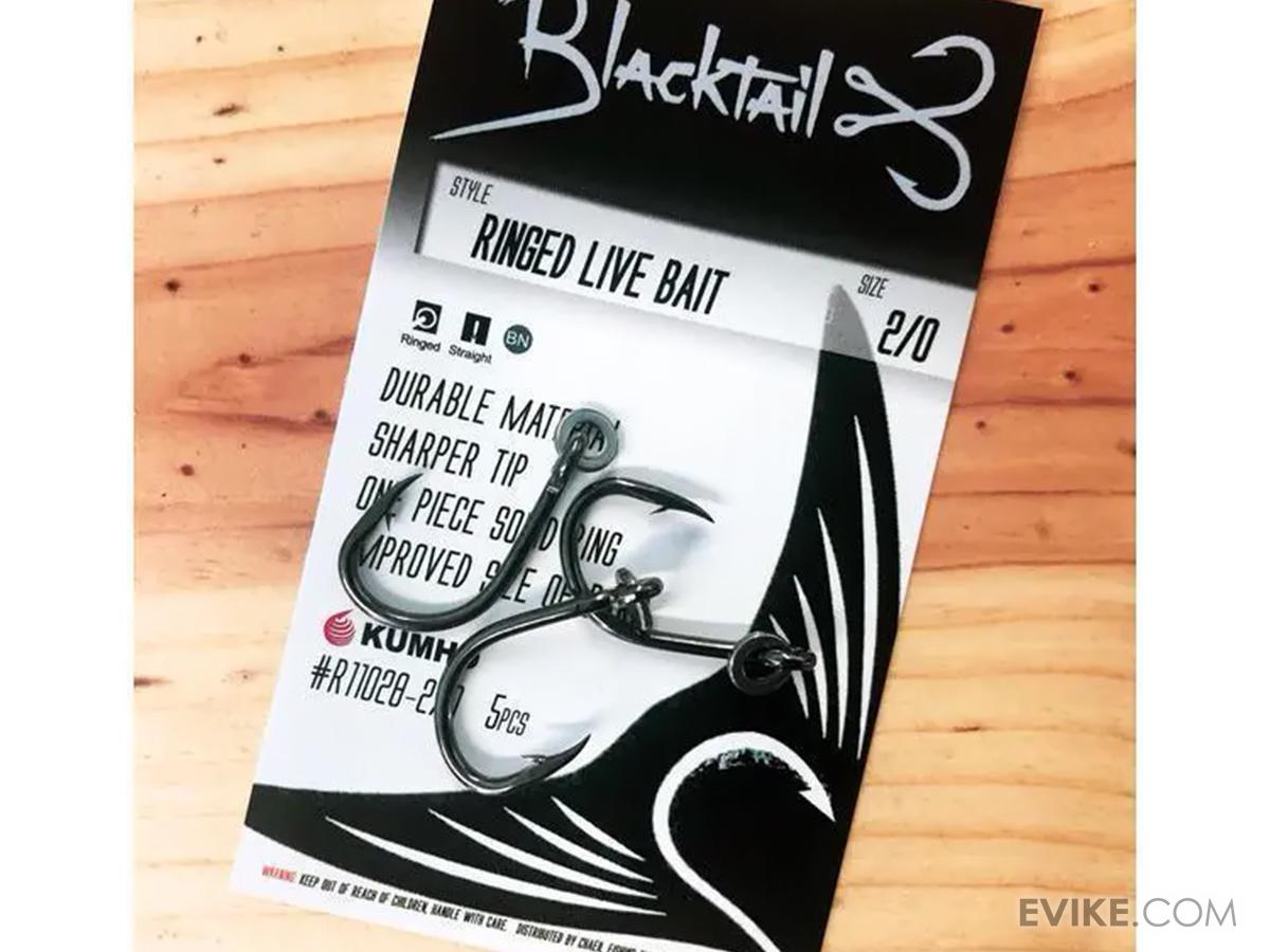 Blacktail Fishing Ringed Live Bait Hooks (Size: 2), MORE, Fishing, Hooks & Weights - Evike.com ...