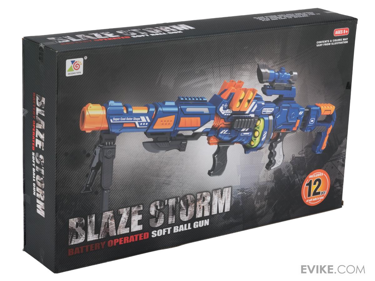 Blaze Storm Foam Blaster ZC7091 Foam ball gun with Scope, Bipod and ...