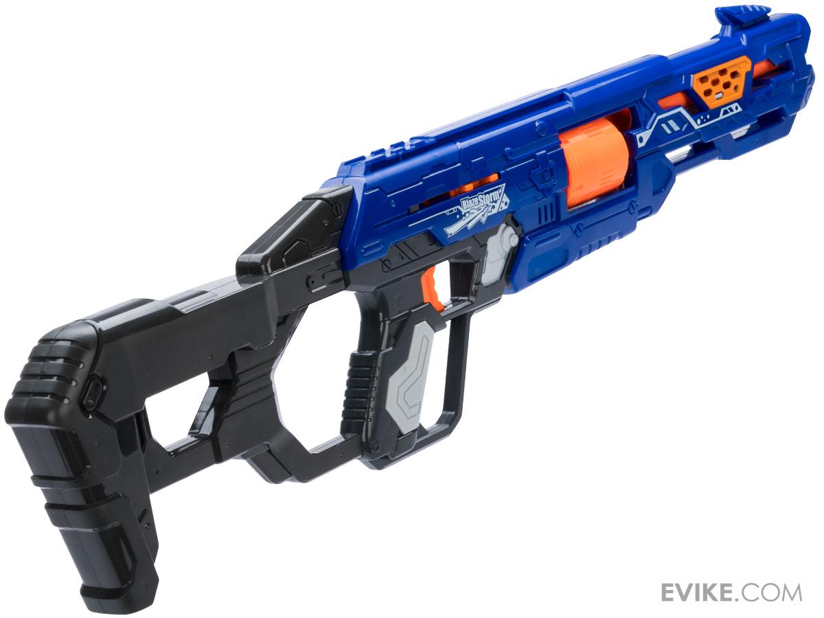 Blaze Storm Foam Blaster 7105 Pump Action Dart Gun (Package: Battle ...
