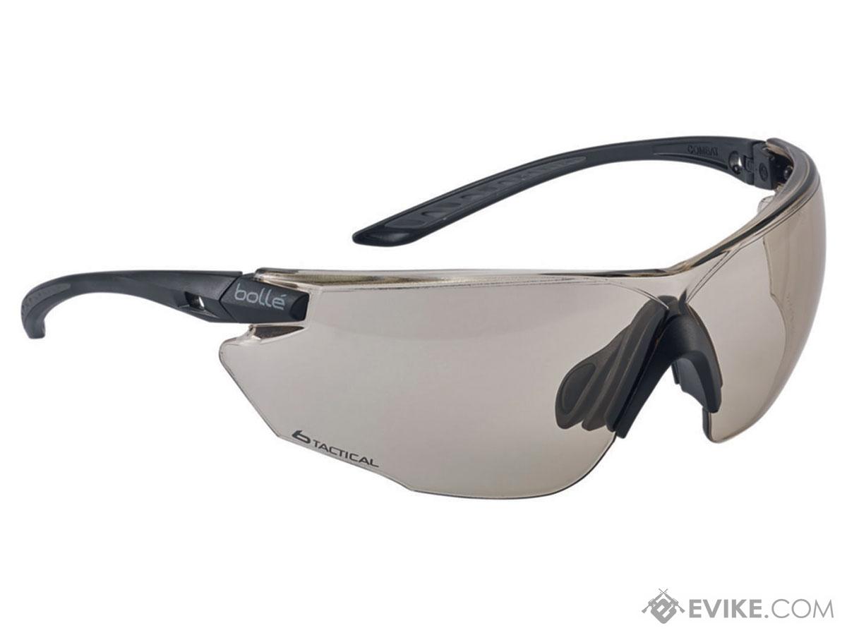 Bolle Safety COMBAT Tactical Safety Glasses Kit (Color: Black ...